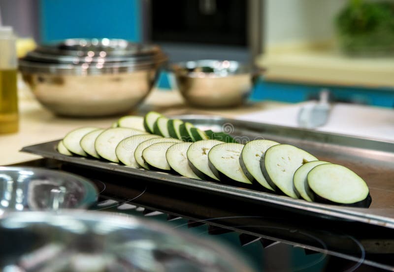 Raw Zucchini Prepared for Cooking Stock Image - Image of live, natural ...