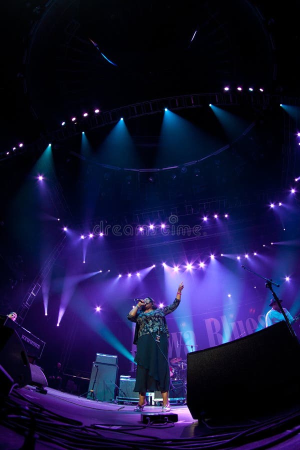 Rawa Blues Festival 2010 editorial stock photo. Image of dudek - 16429918