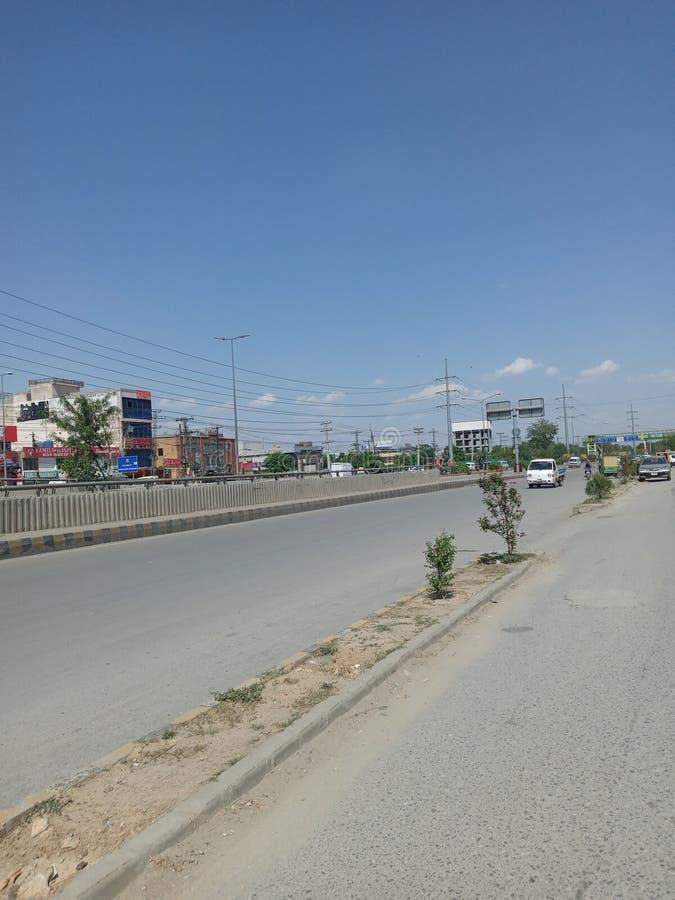 Rawalpindi Pakistan Main Road Editorial Stock Photo - Image of ...