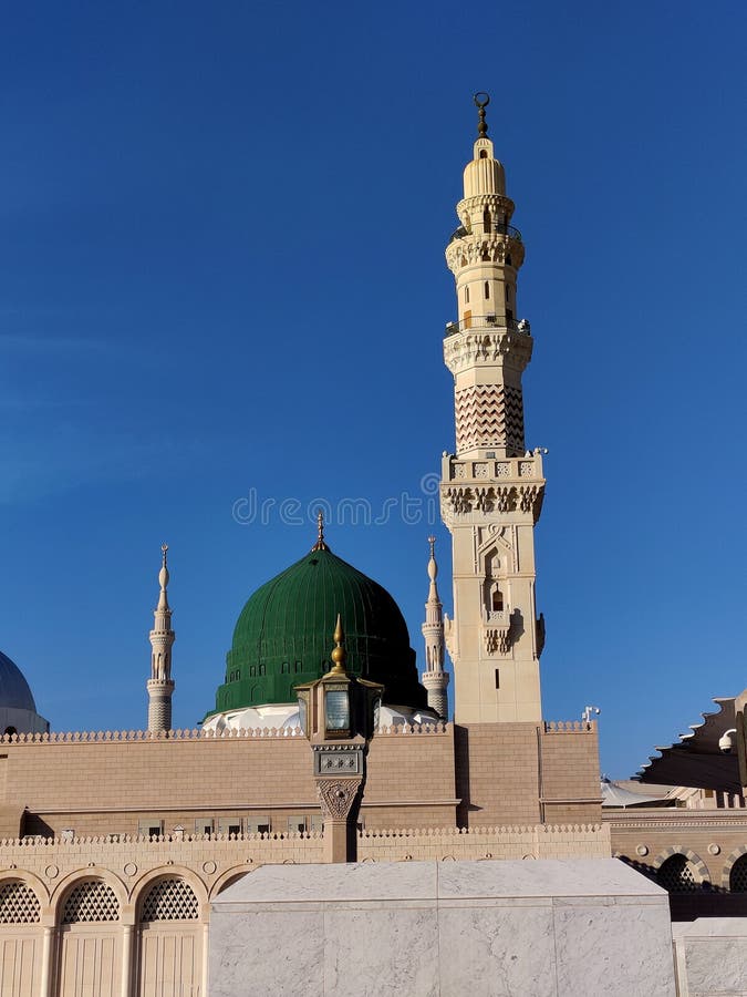 Rawda Nabawi Mosque stock photo. Image of umrah, mosque - 264465158