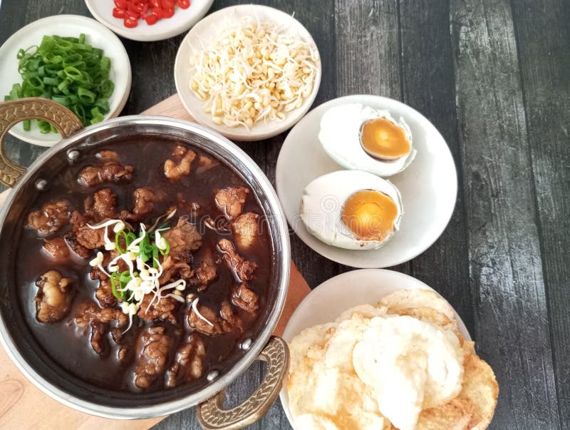 Rawon is a Typical Dish from Ponorogo, East Java, Indonesia Stock Photo ...