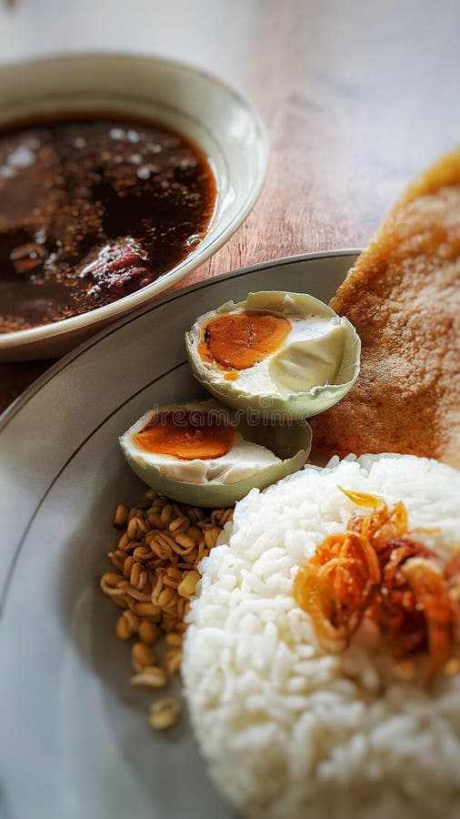 Rawon is Typical East Java Culinary Containing Meat with Specia Black ...