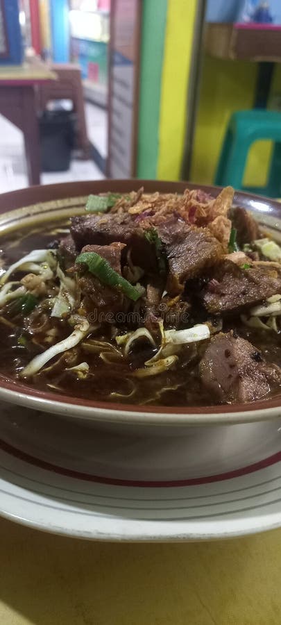 Rawon is a Typical Indonesian Food with a Special Taste Stock Image ...