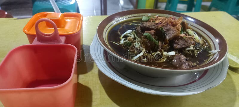 Rawon is a Typical Indonesian Food with a Special Taste Stock Image ...