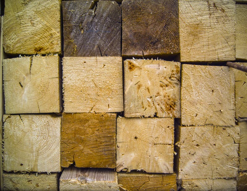 Raws of sawed timber stock image. Image of stack, timber - 284208001