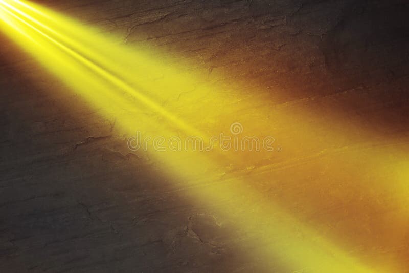 Ray of Bright Divine Light in Darkness Stock Photo - Image of black ...