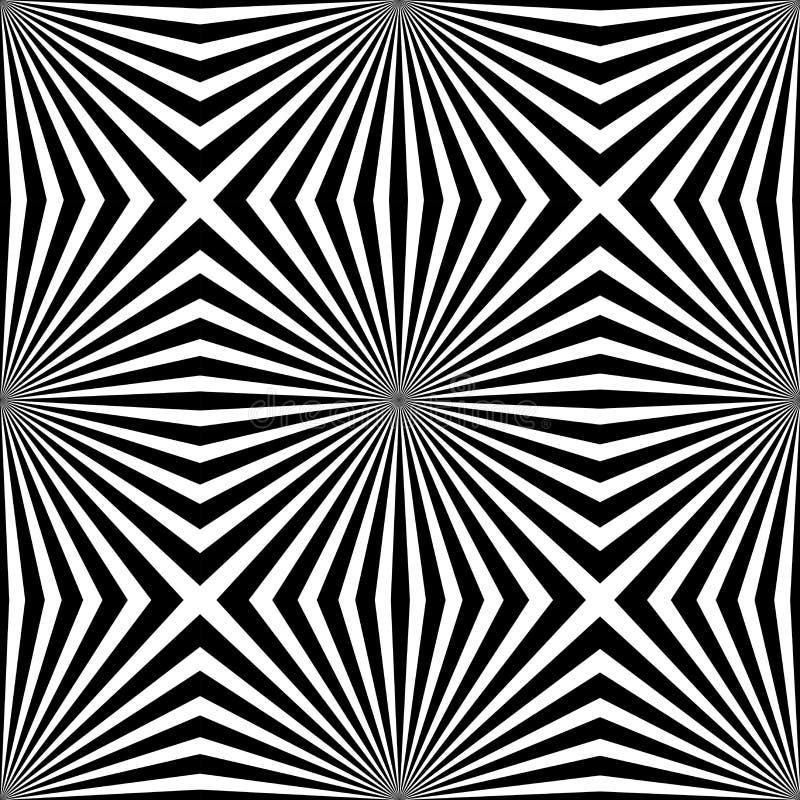 Rays Pattern with Yellow Light Burst Stripes. Sun Ray.Abstract ...