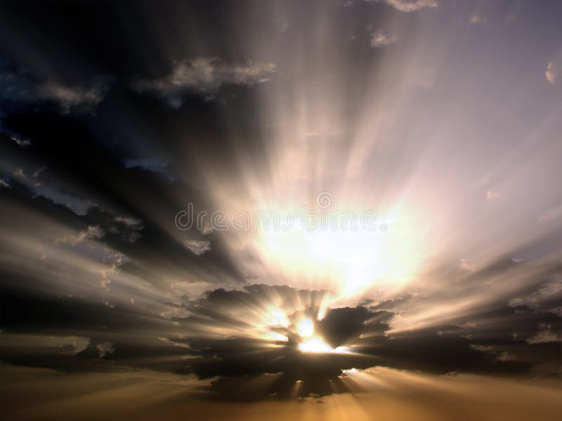 Ray of hope stock image. Image of cloud, hope, guts, light - 719503