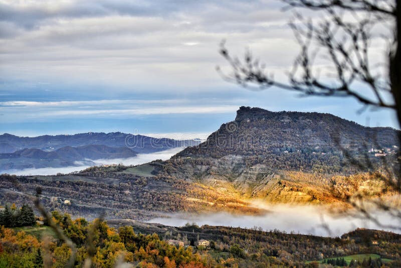 Ray of light stock image. Image of cloud, winter, landscape - 261457843