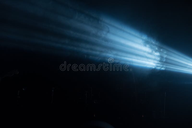 Ray of Light on a Black Background Stock Image - Image of abstract ...