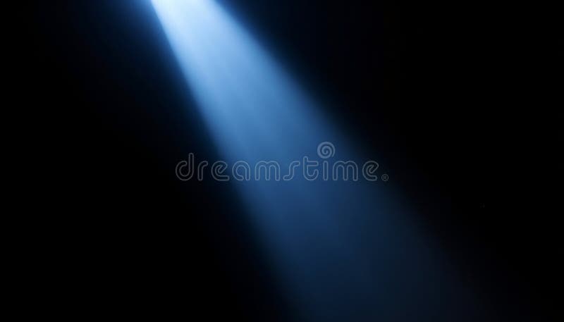 Ray of Light Breaking through Darkness Stock Illustration ...