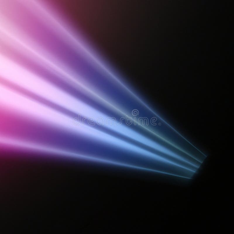 Ray Light Effects on Black Background for Overlay Design. Rays of Light ...