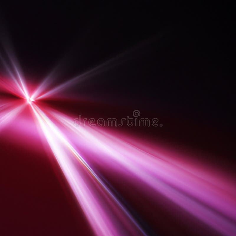 Ray Light Effects on Black Background for Overlay Design. Rays of Light ...