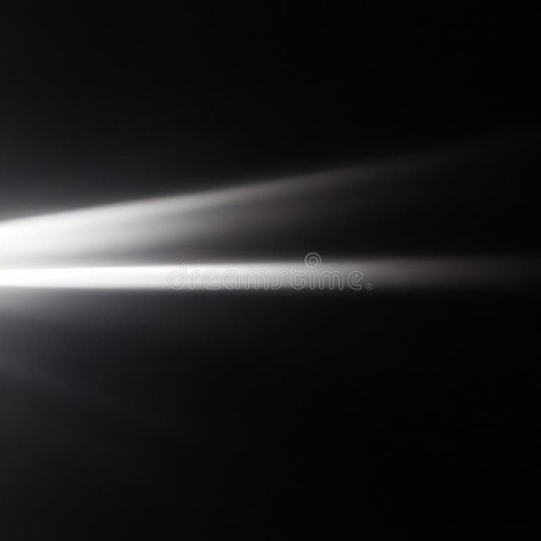 Ray Light Effects on Black Background for Overlay Design. Rays of Light ...