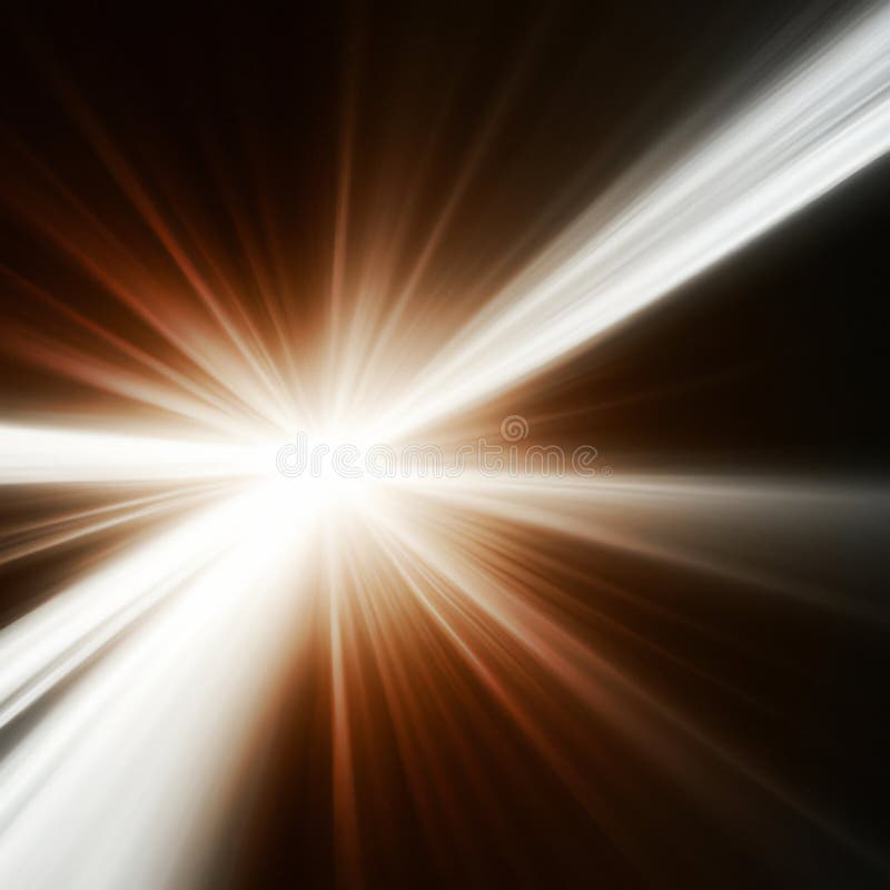 Ray Light Effects on Black Background for Overlay Design. Rays of Light ...