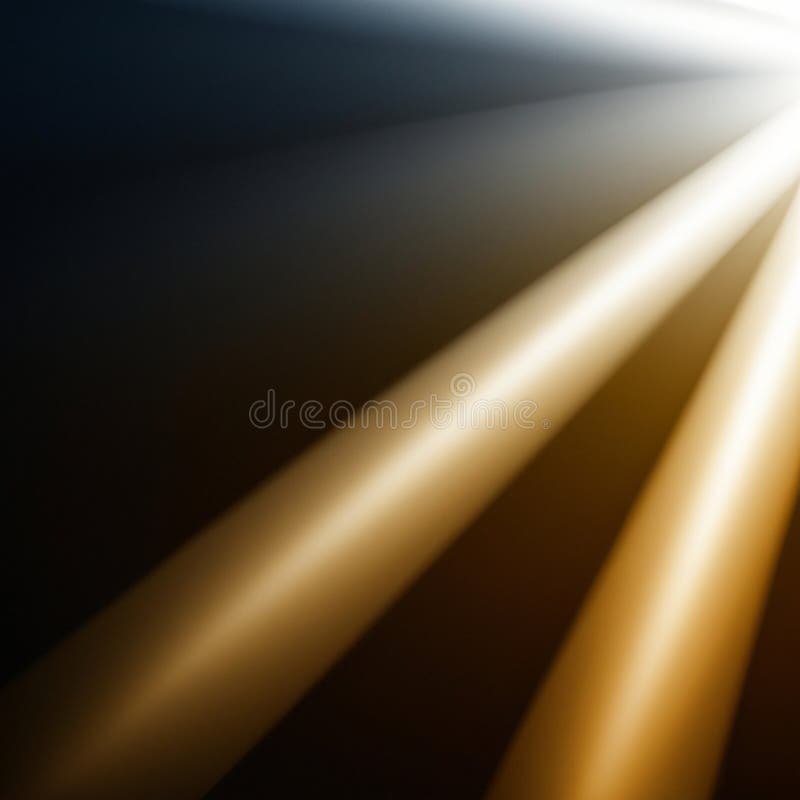 Ray Light Effects on Black Background for Overlay Design. Rays of Light ...