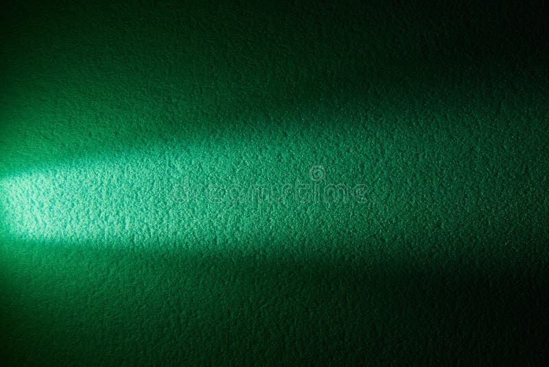 Ray of Light on Textural Dark Green Background Stock Image - Image of ...