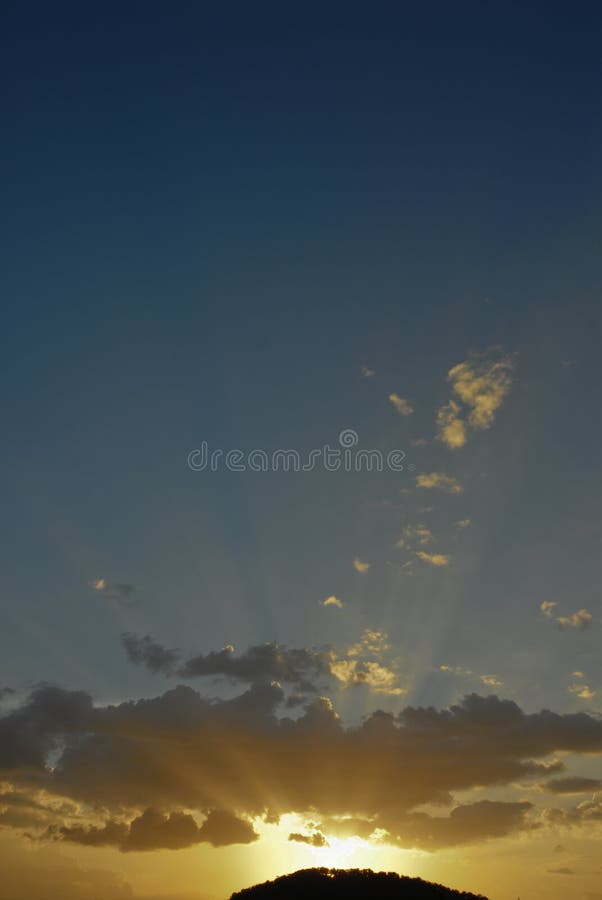 Sunset stock photo. Image of gold, ethereal, holy, rebirth - 3059230