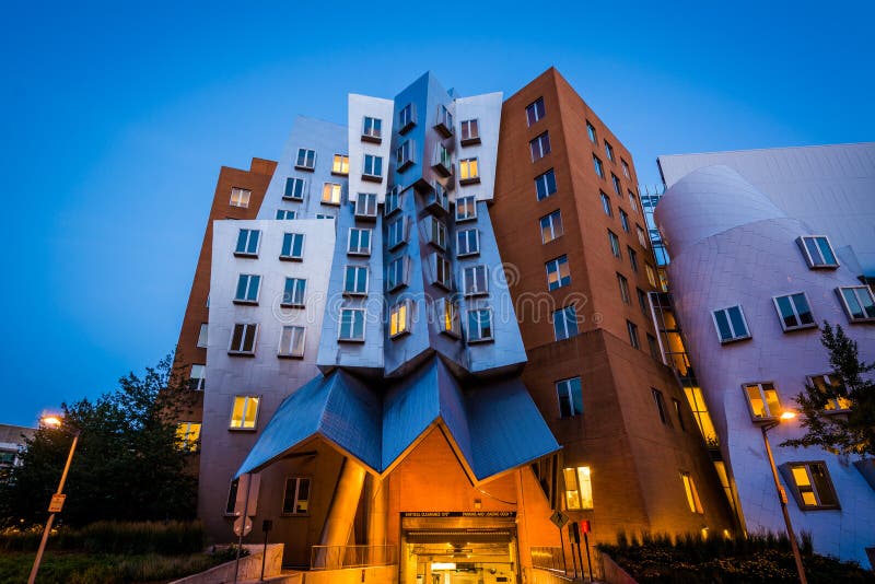 The Ray and Maria Stata Center at Night, at the Massachusetts in ... The Ray and Maria Stata Center at Night, at the Massachusetts in ...