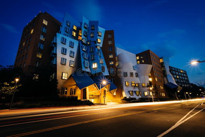 The Ray and Maria Stata Center at Night, at the Massachusetts in ... The Ray and Maria Stata Center at Night, at the Massachusetts in ...