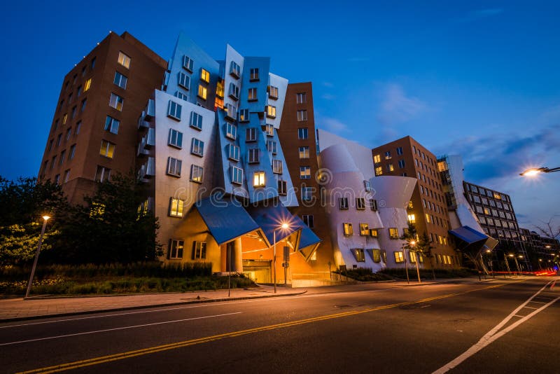 The Ray and Maria Stata Center at Night, at the Massachusetts in ... The Ray and Maria Stata Center at Night, at the Massachusetts in ...