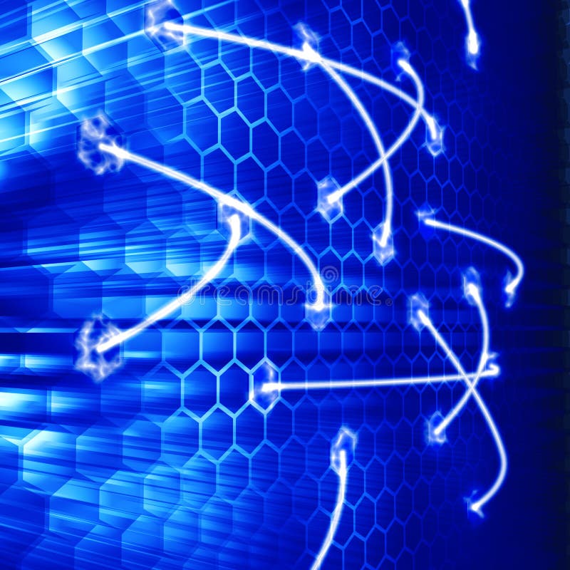 Ray network stock illustration. Illustration of network - 18504182