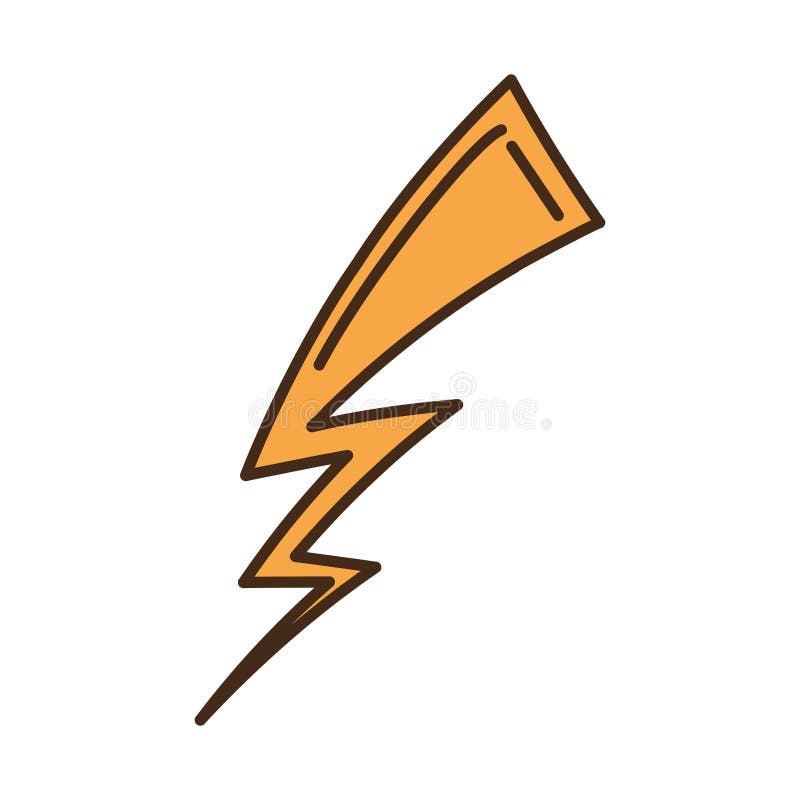 Ray storm climate icon stock vector. Illustration of thunder - 79547131
