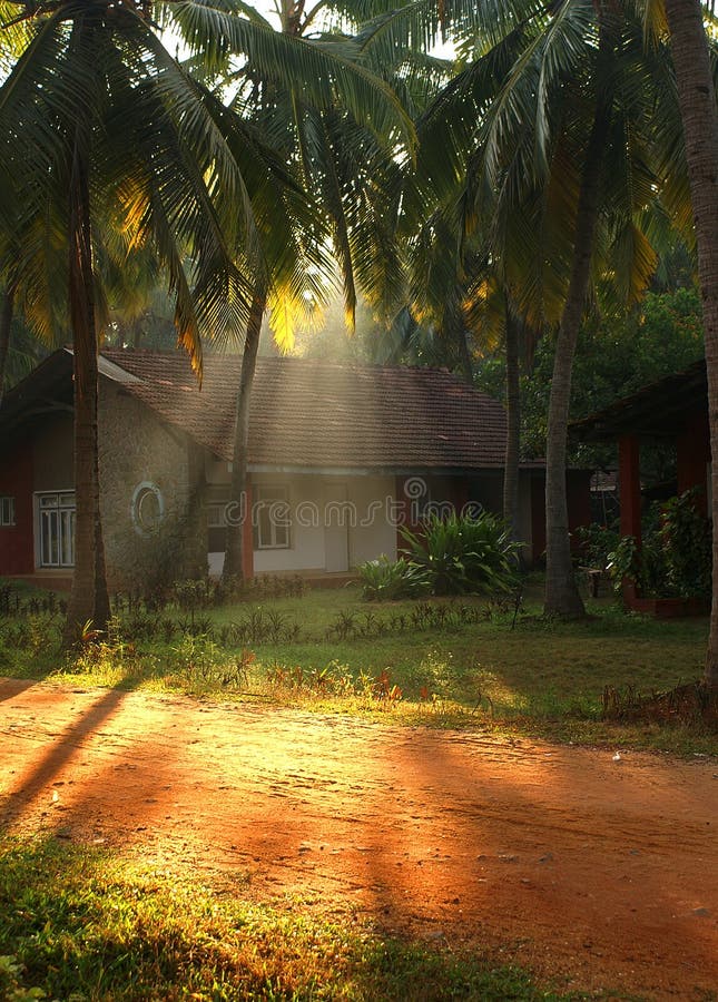 Ray of sunlight stock photo. Image of realty, kerala, hotel - 3753794