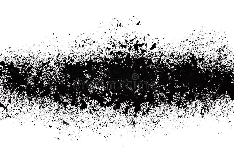 Mancha Blanca /negra Negra En El Estuco Blanco Foto de archivo - Imagen ...