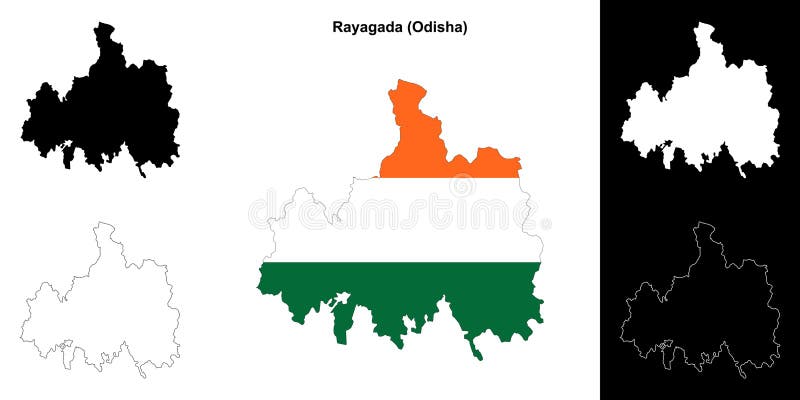 Rayagada Map Stock Illustrations – 4 Rayagada Map Stock Illustrations ...