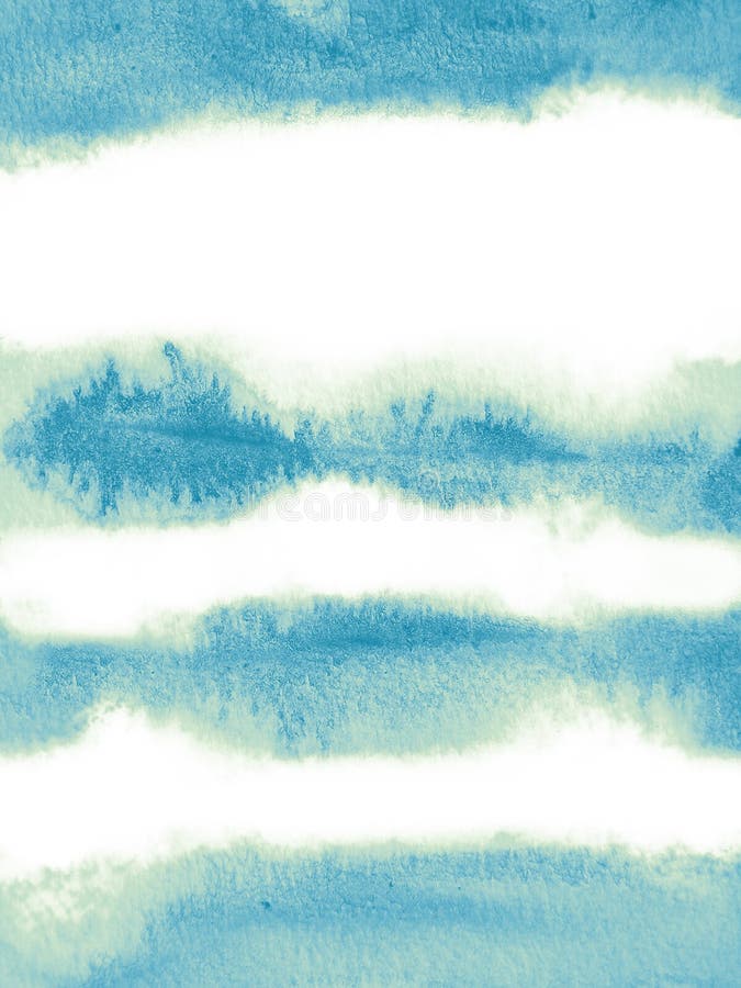 Rayas Azules De La Acuarela Stock de ilustración - Ilustración de ...