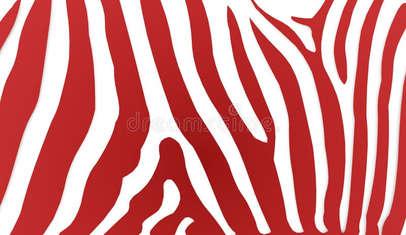 Rayas de la cebra rendidas stock de ilustración. Ilustración de ...