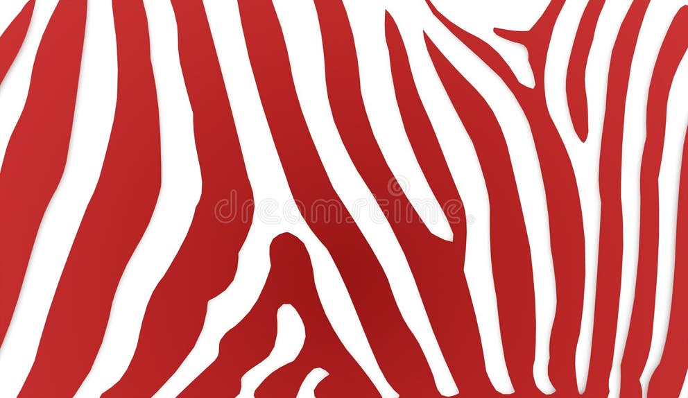 Rayas de la cebra rendidas stock de ilustración. Ilustración de ...