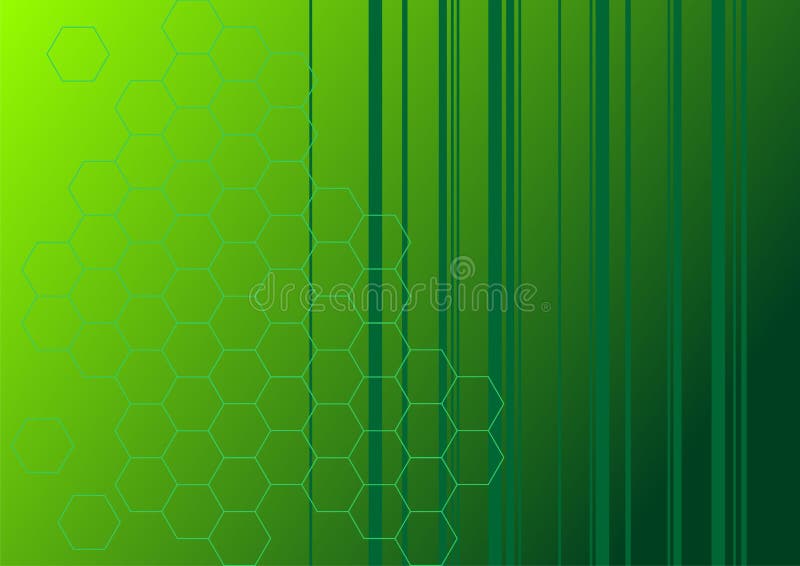 Rayas verdes ilustración del vector. Ilustración de ornamental - 3852144