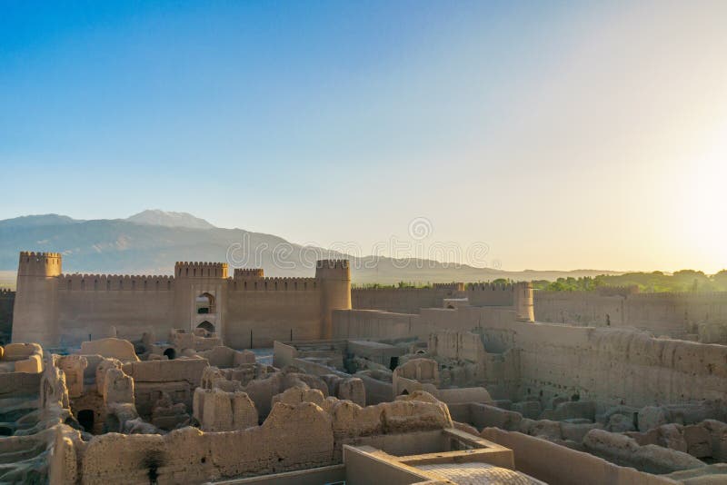 Rayen Castle in Kerman Iran Stock Photo - Image of royal, castle: 157053172