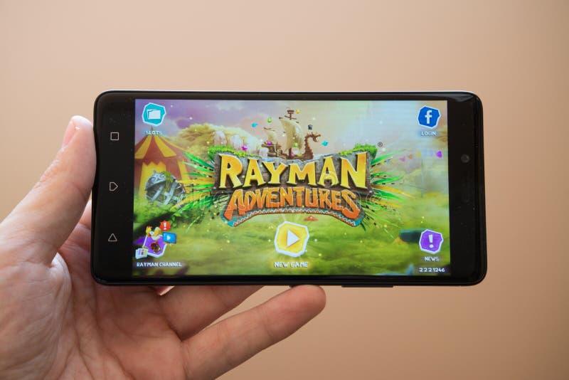 Rayman Adventures editorial photo. Image of desktop, mobile - 89899551