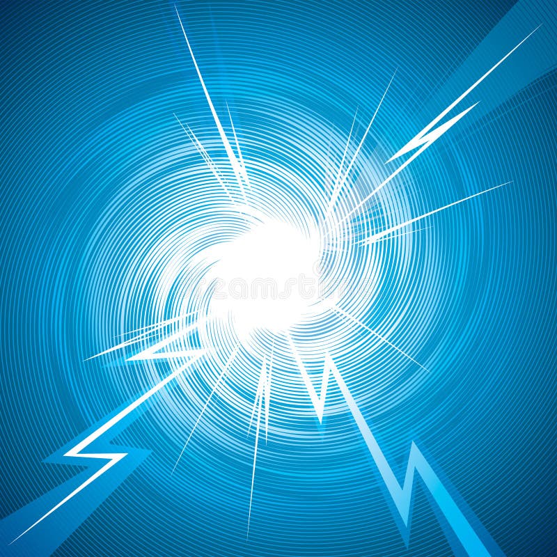 Rayo ilustración del vector. Ilustración de digital, secuencia - 8280225