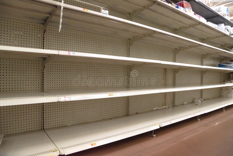 Rayon de magasin vide photo stock. Image du vide, rayon - 100232012