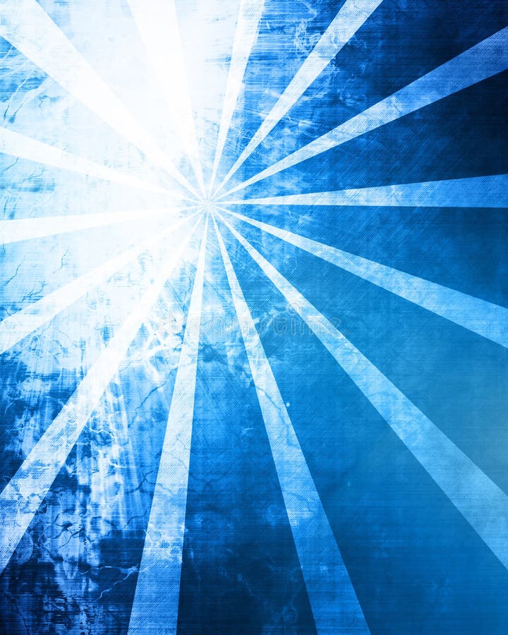 Rayos Azules Del Fondo De La Luz Stock de ilustración - Ilustración de ...