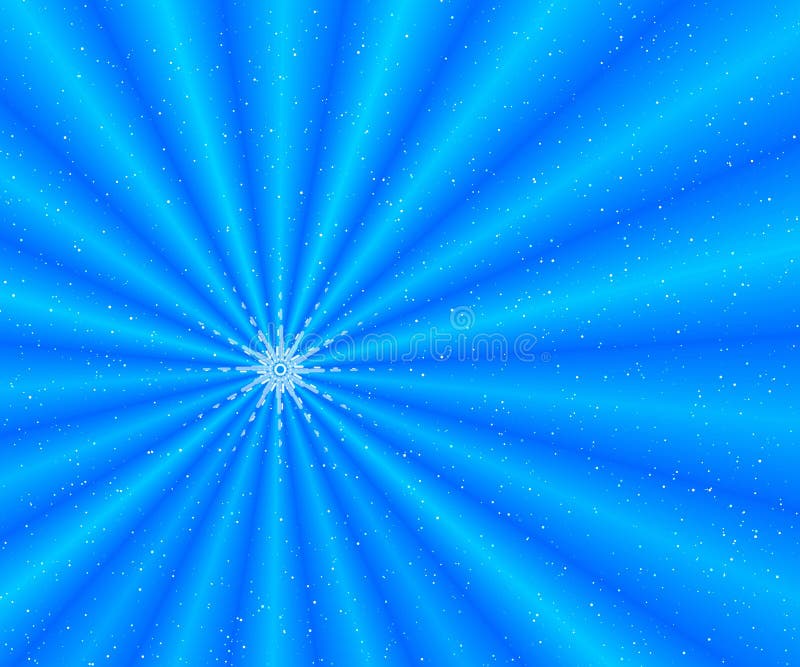 Rayos azules de la nieve stock de ilustración. Ilustración de ...