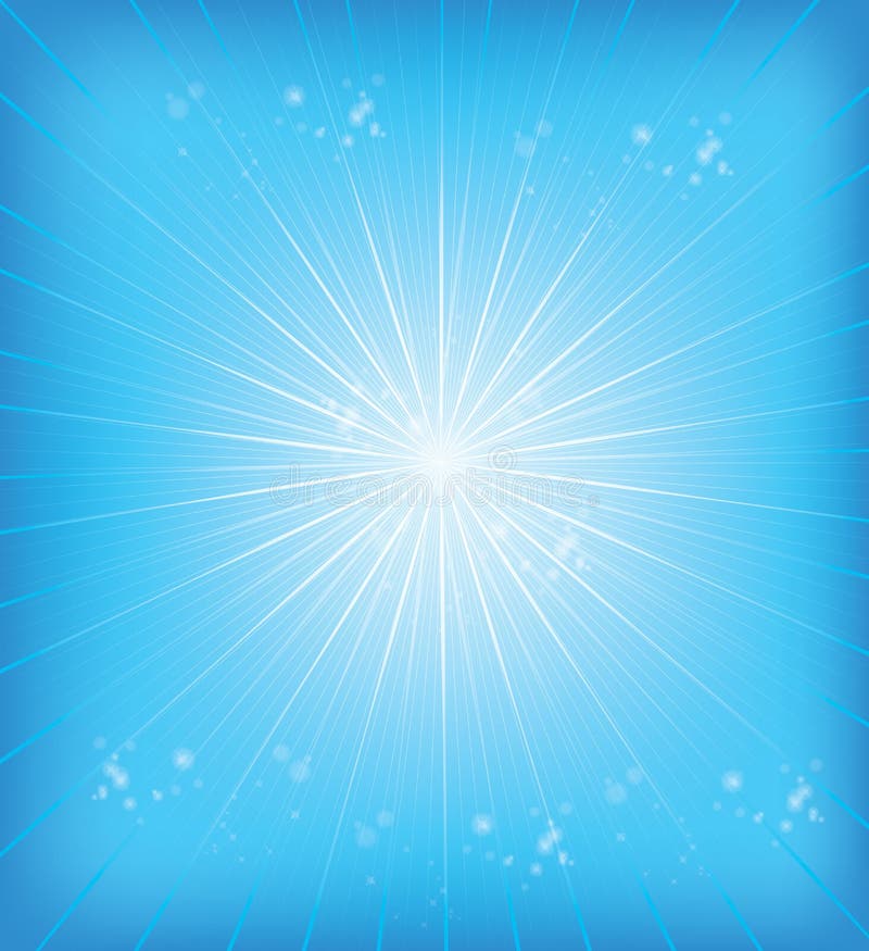 Rayos azules del fondo stock de ilustración. Ilustración de fondo ...