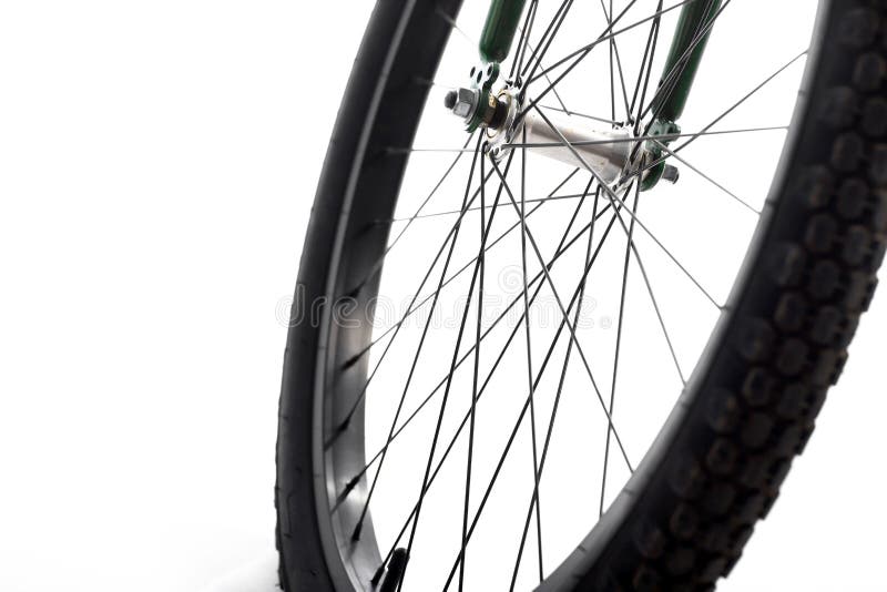 Rayos De La Bicicleta Conectados Con El árbol Imagen de archivo ...