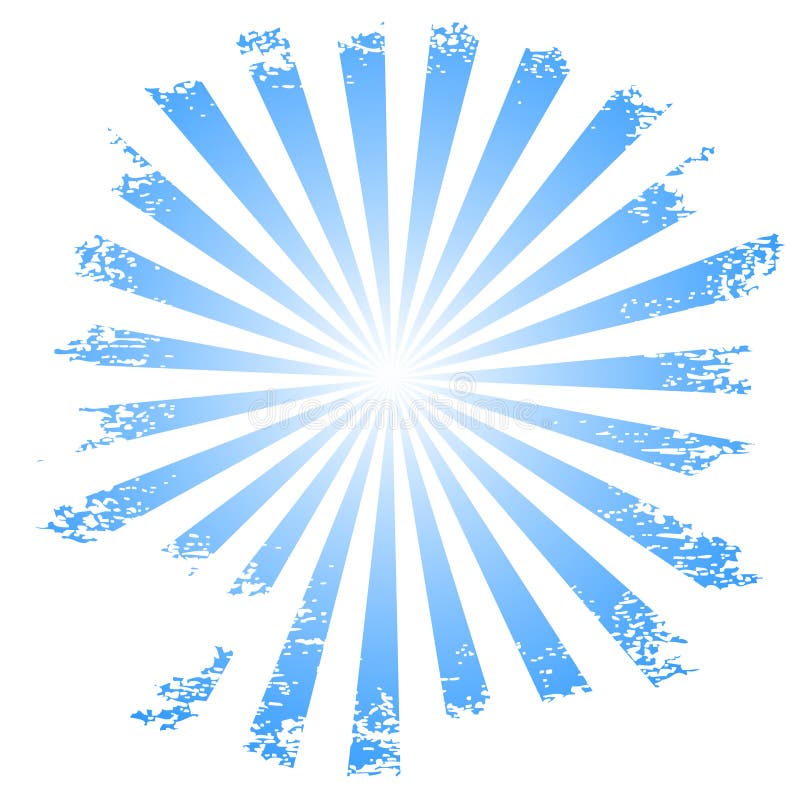 Icono De La Explosión Solar. Medio Círculo De Ráfaga De Sol. Raya De ...