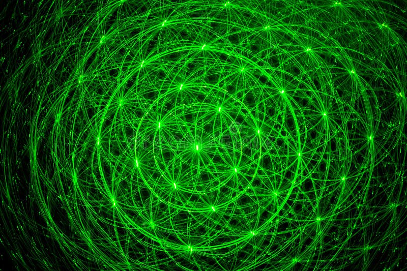 Rayos laser verdes stock de ilustración. Ilustración de vigas - 91288222