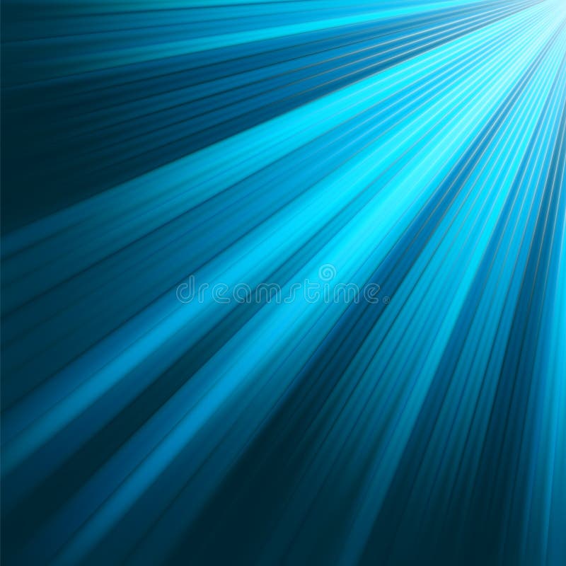 Rayos Luminosos Azules. EPS 8 Ilustración del Vector - Ilustración de ...