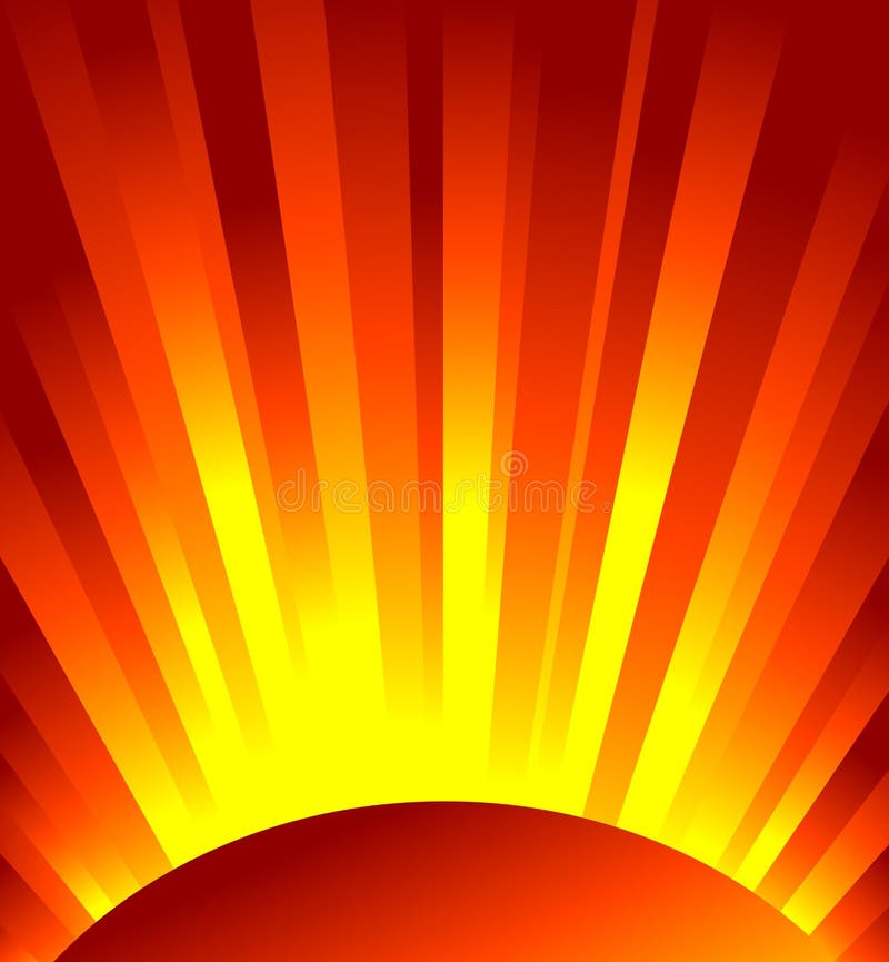 Rayos Rojos Del Vector De La Luz Ilustración del Vector - Ilustración ...