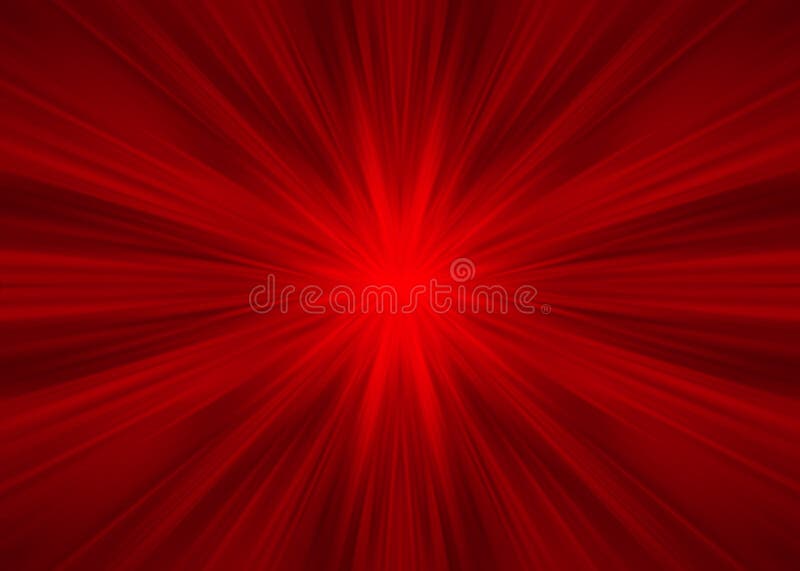 Rayos simétricos rojos stock de ilustración. Ilustración de estrella ...
