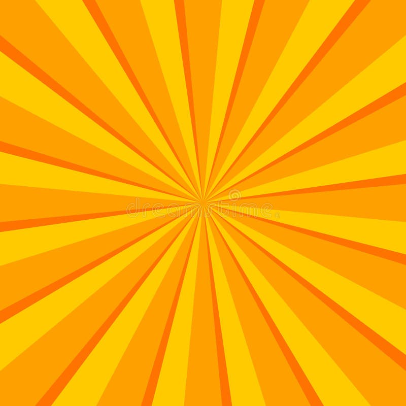 Rays Background. Illustration for Your Bright Beams Design. Sun Ray ...