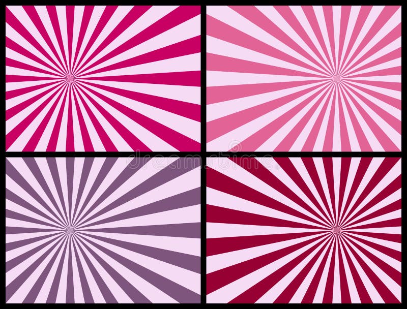 Rays Background [Pink] stock vector. Illustration of lines - 4666012