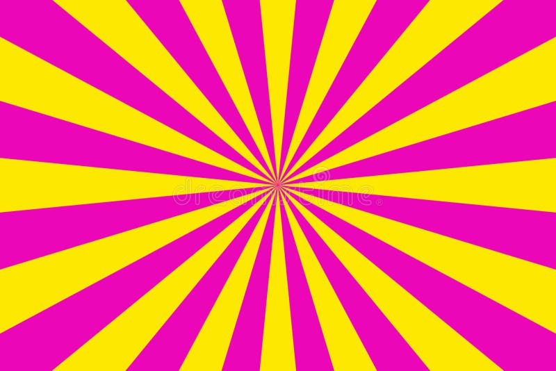 Red Yellow Rays Background Image Stock Illustration - Illustration of ...